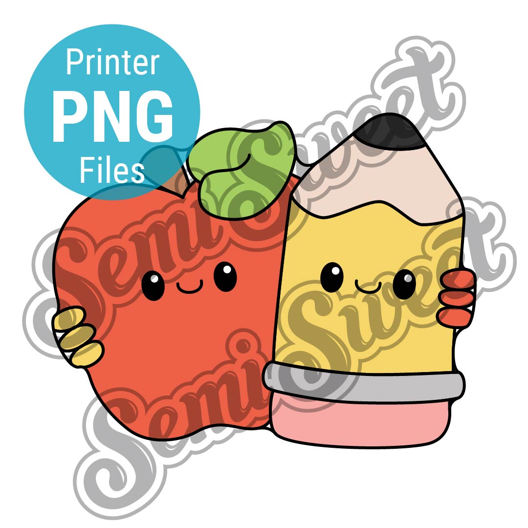 Hugging Apple Pencil - PNG Images