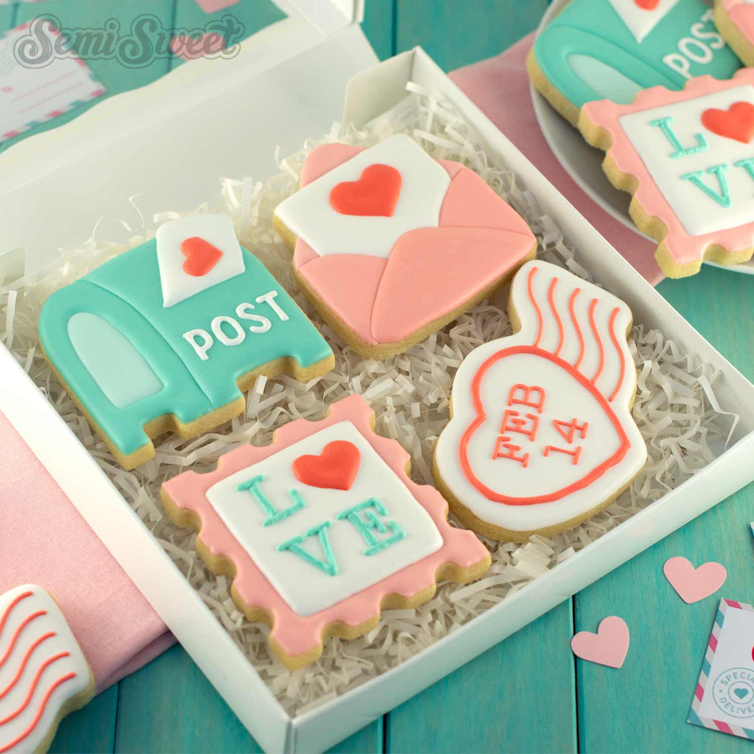 Valentine Love Letter Envelope Cookie Cutter