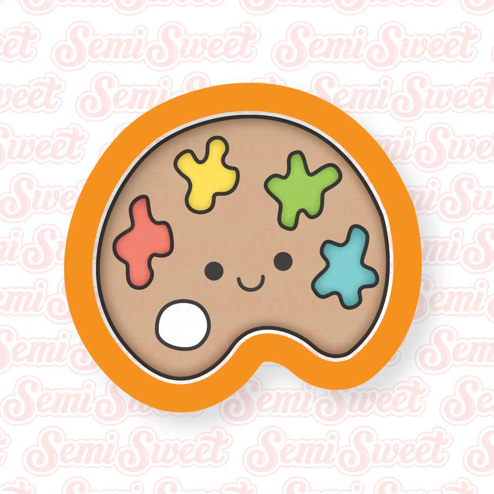 Paint Palette Cookie Cutter