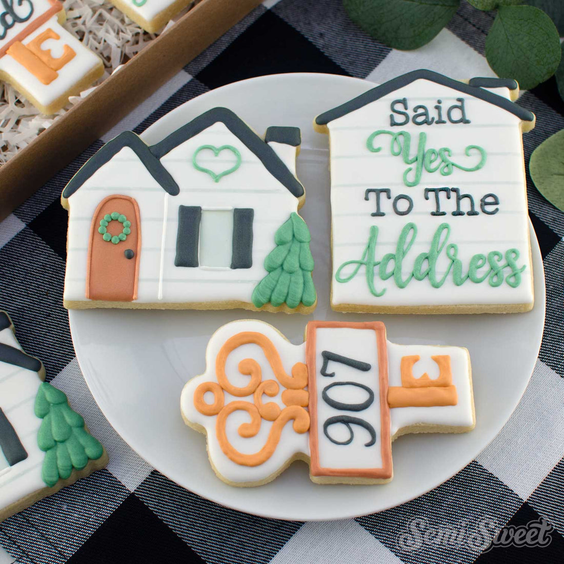 Key Plaque Cookie Cutter