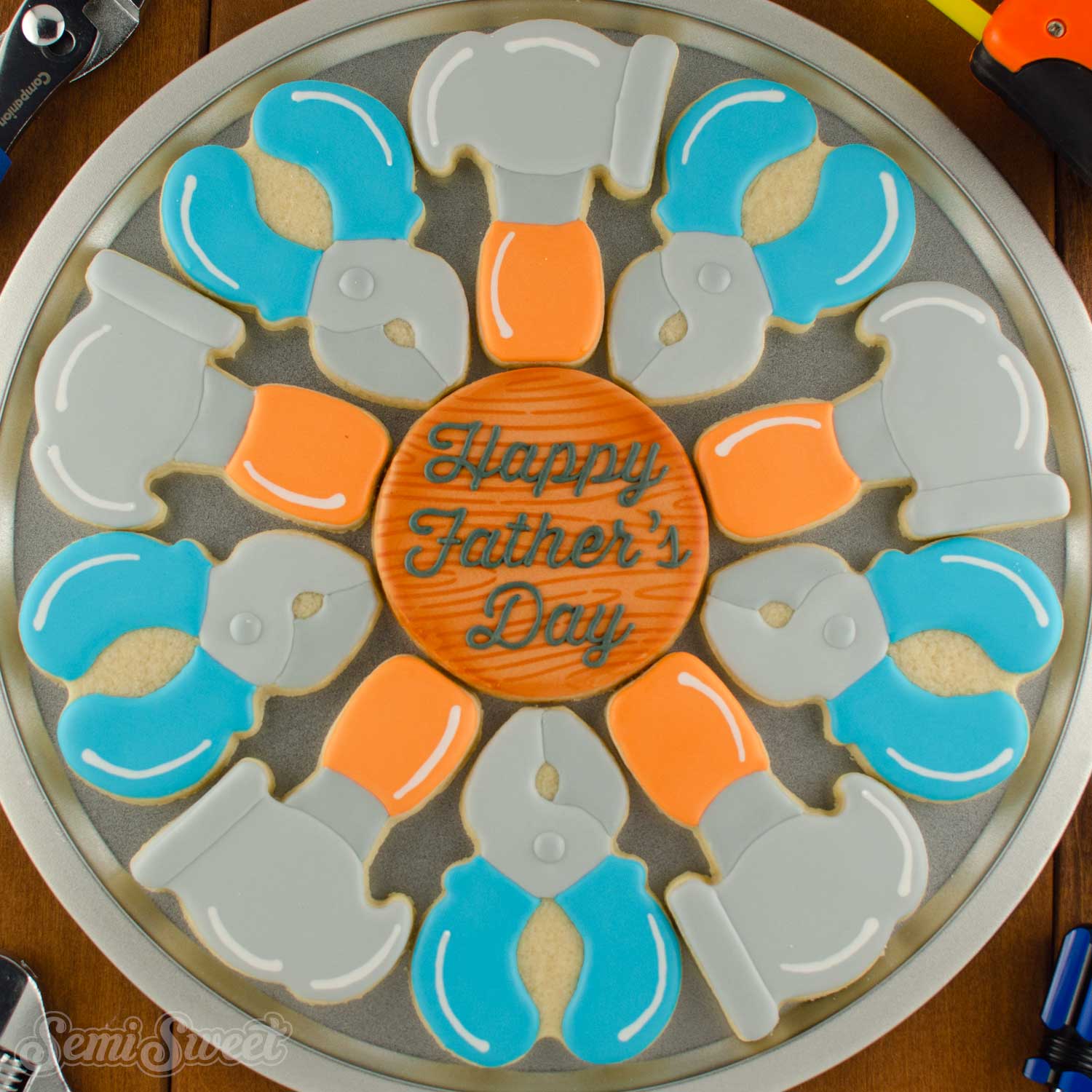 Tools Cookie Platter Set